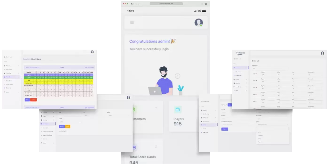 Golf Course Management App | Neerja Softwares